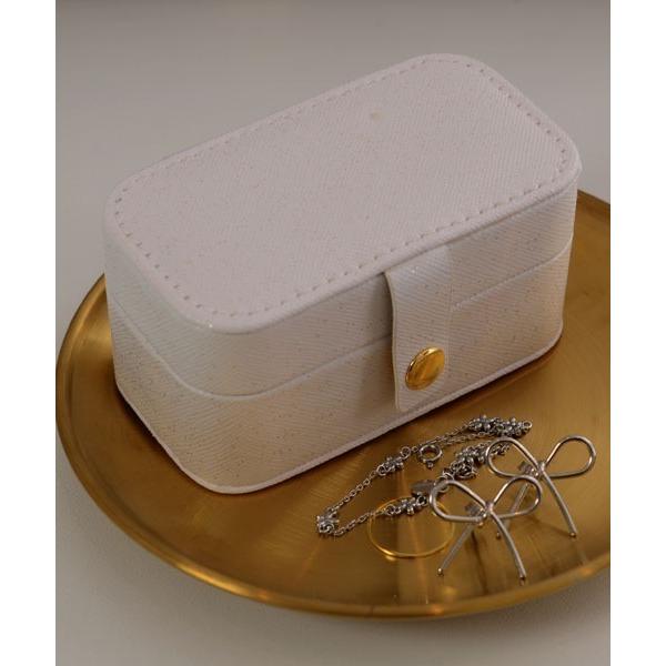 『タイムセール実施中』ZOZO問い合わせ番号:92773385ショップ:TONE，トーンブランド:TONE SELECT GOODS，トーンセレクトグッズ商品名:【resonance】コンパクトサイズ ラメ アクセサリーケース/ジュエリーボ...