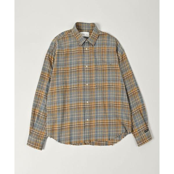 ZOZO問い合わせ番号:92773939ショップ:MAISON mou，メゾン ムーブランド:ADAM PATEK，アダムパテック商品名:【ADAMPATEK/アダムパテック】check looose shirt（チェックルーズシャツ）カテ...