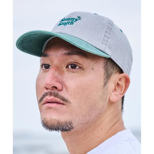 『タイムセール実施中』ZOZO問い合わせ番号:92798049ショップ:CERCA，チェルカブランド:Sunny Smith，サニースミス商品名:【SUNNY SMITH】 ヤシの木ロゴ刺繍ピグメント バイカラーCap(CP)カテゴリ:帽子...