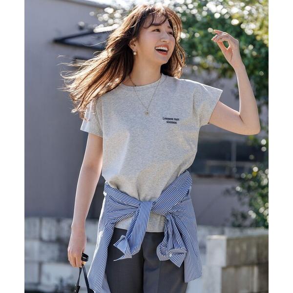 『セール実施中』ZOZO問い合わせ番号:92805443ショップ:UNFILO，アンフィーロブランド:UNFILO，アンフィーロ商品名:【新色追加】BEAUTY FORM-Tコットン ロゴフレンチTカテゴリ:トップス>Tシャツ/カット...