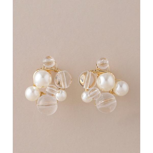 ZOZO問い合わせ番号:92805857ショップ:perky room，パーキールームブランド:CALIN　STANDARD，カリンスタンダード，perky room，パーキールーム商品名:◆◆金属アレルギー対応◆◆〈ecru〉バブルミック...