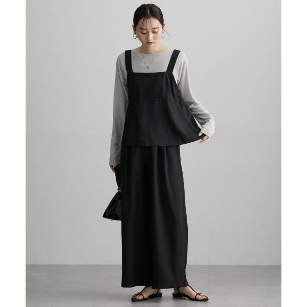 ZOZO問い合わせ番号:92806105ショップ:nissen，ニッセンブランド:nissen，ニッセン商品名:セットアップ（フレアキャミ＋ワイドパンツ）カテゴリ:ジャケット/アウター>セットアップブランド品番:APL0125B000...