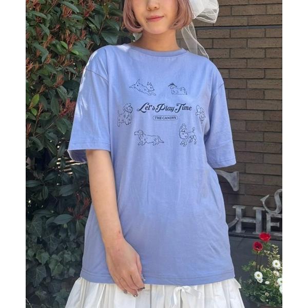『タイムセール実施中』ZOZO問い合わせ番号:92807859ショップ:Candy Stripper，キャンディストリッパーブランド:Candy Stripper，キャンディストリッパー商品名:LET'S PLAY TIME Tシャツカテゴ...