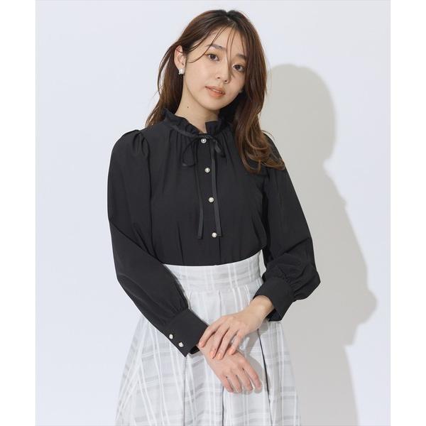 『セール実施中』ZOZO問い合わせ番号:92839889ショップ:SWINGLE，スウィングルブランド:SWINGLE，スウィングル商品名:フリルハイネックナローリボンブラウスカテゴリ:トップス>シャツ/ブラウスブランド品番:2007...