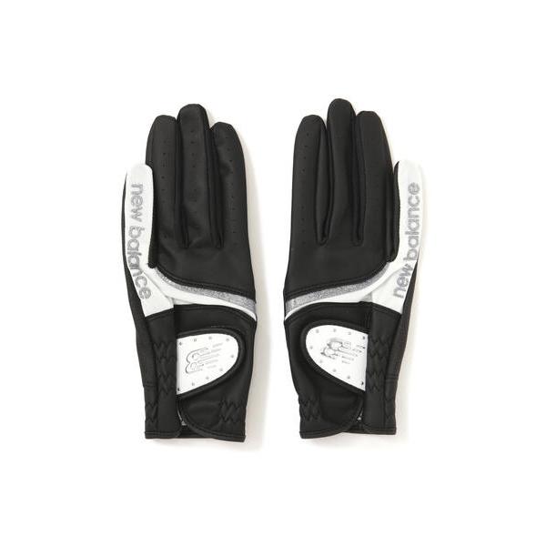 『セール実施中』ZOZO問い合わせ番号:92840393ショップ:the HOUSE，ザハウスブランド:New Balance Golf，ニューバランスゴルフ商品名:【new balance golf】ラメライン 両手用 グローブ (WOM...