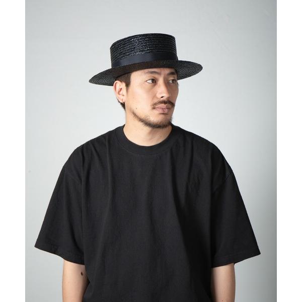 『セール実施中』ZOZO問い合わせ番号:92841955ショップ:Ray's Store，レイズストアブランド:RACAL，ラカル商品名:Wheat Braid Boater Hat / 麦ブレードボーターハットカテゴリ:帽子>ハット...