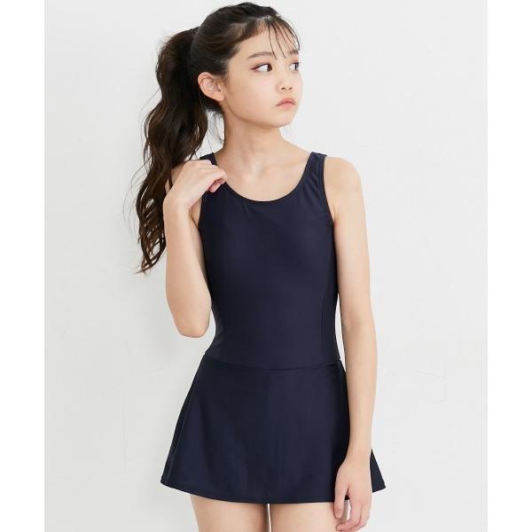 『タイムセール実施中』※このアイテムは返品・交換対象外商品です。ZOZO問い合わせ番号:92842221ショップ:nissen，ニッセンブランド:QUNTSTYLE，キュントスタイル商品名:【スクール水着　UVカット】Ａラインワンピース水着...