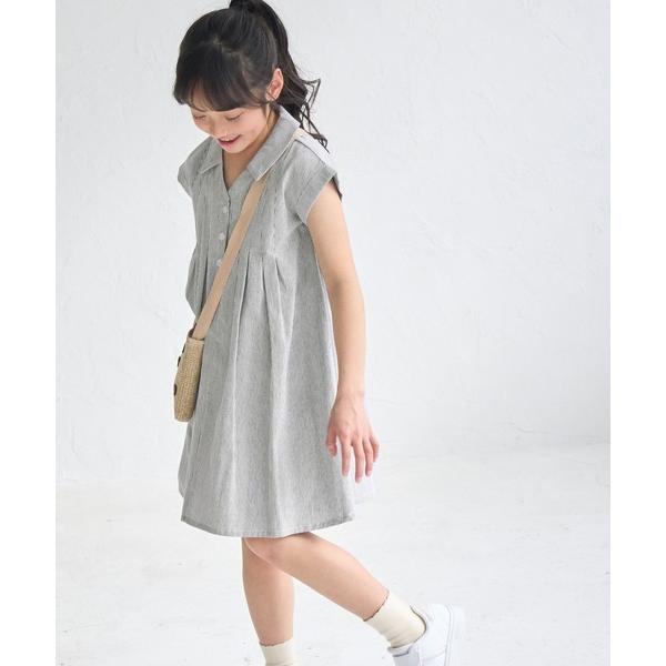 『タイムセール実施中』ZOZO問い合わせ番号:92842783ショップ:ROPE' PICNIC，ロぺピクニックブランド:ROPE' PICNIC，ロペピクニック商品名:【KIDS/キッズ】コードレーンシャツワンピースカテゴリ:ワンピース/...