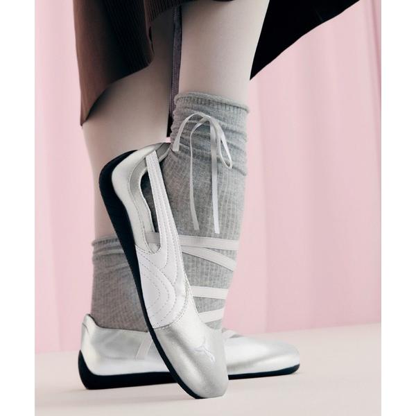 ZOZO問い合わせ番号:92843297ショップ:PUMA STORE ZOZO，プーマストアゾゾブランド:PUMA，プーマ商品名:PUMA プーマ ウィメンズ SPEEDCAT BALLET METALLIC / スピードキャット バレエ...