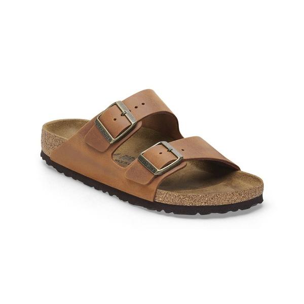 ZOZO問い合わせ番号:92844192ショップ:BIRKENSTOCK，ビルケンシュトックブランド:BIRKENSTOCK，ビルケンシュトック商品名:Arizona / アリゾナ オイルドレザー Cognac 【ナロー幅】 UNISEXカ...