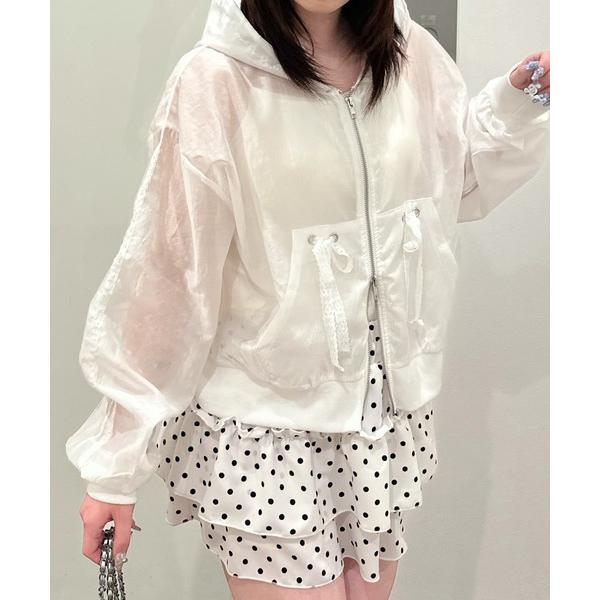『セール実施中』ZOZO問い合わせ番号:92906725ショップ:shrita，シュリータブランド:shrita，シュリータ商品名:シアーレースジップパーカーカテゴリ:トップス>パーカーブランド品番:327482素材:本体: 再生繊維...