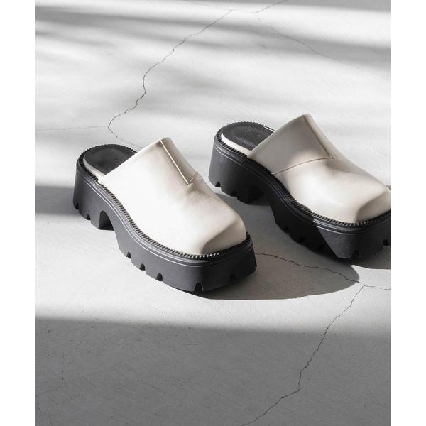 『タイムセール実施中』ZOZO問い合わせ番号:92906963ショップ:welleg from outletshoes，ウェレッグフロムアウトレットシューズブランド:menue，メヌエ，welleg，ウェレッグ商品名:プラットフォーム サボ...