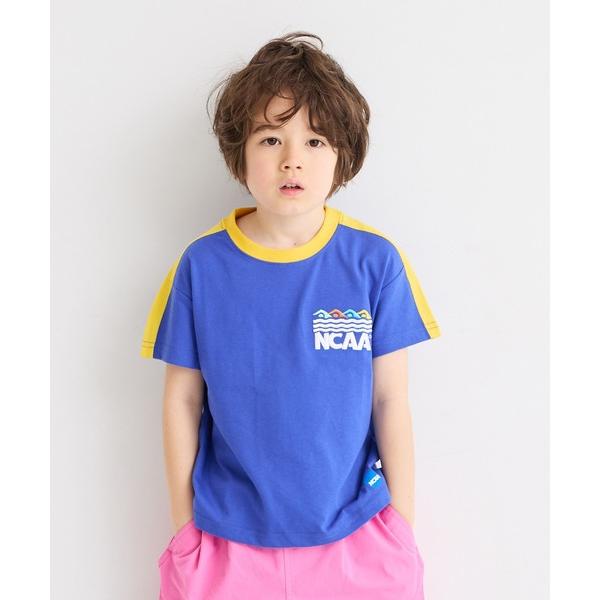 『セール実施中』ZOZO問い合わせ番号:92907093ショップ:MARKEY'S，マーキーズブランド:NCAA，エヌシーエーエー，MARKEY'S，マーキーズ商品名:【NCAA】別注ライン刺繍Tee/KIDS(80〜120cm)カテゴリ:...
