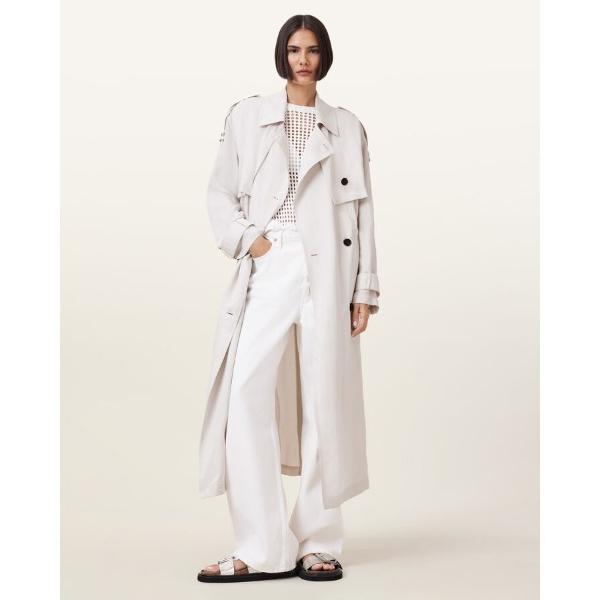 『セール実施中』ZOZO問い合わせ番号:92907188ショップ:ALLSAINTS，オールセインツブランド:ALLSAINTS，オールセインツ商品名:LINNIE LIGHTWEIGHT TRENCH COAT | LINNIE ライトウ...