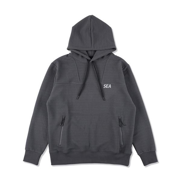 ZOZO問い合わせ番号:92908152ショップ:WIND AND SEA，ウィンダンシーブランド:WIND AND SEA，ウィンダンシー商品名:WDS-ES WDS_TEX Dimensional Hooded Sweatshirtカテ...