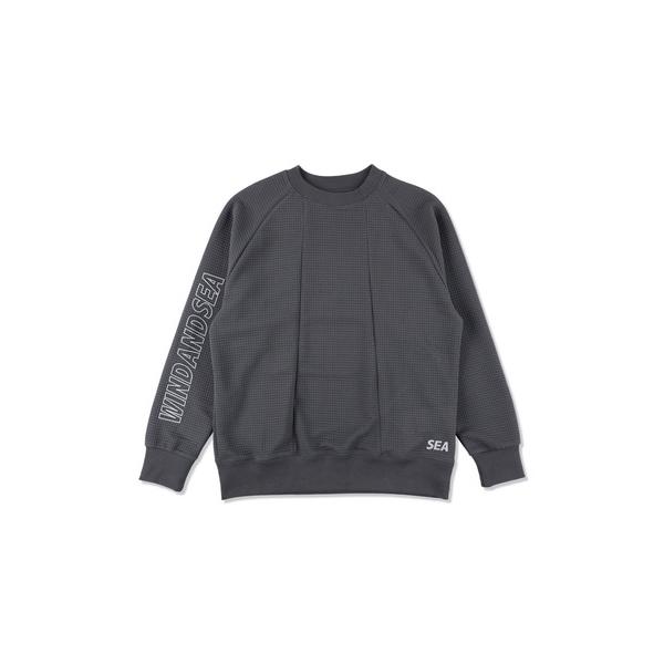 ZOZO問い合わせ番号:92908153ショップ:WIND AND SEA，ウィンダンシーブランド:WIND AND SEA，ウィンダンシー商品名:WDS-ES WDS_TEX Dimensional Crewneck Sweatshirt...