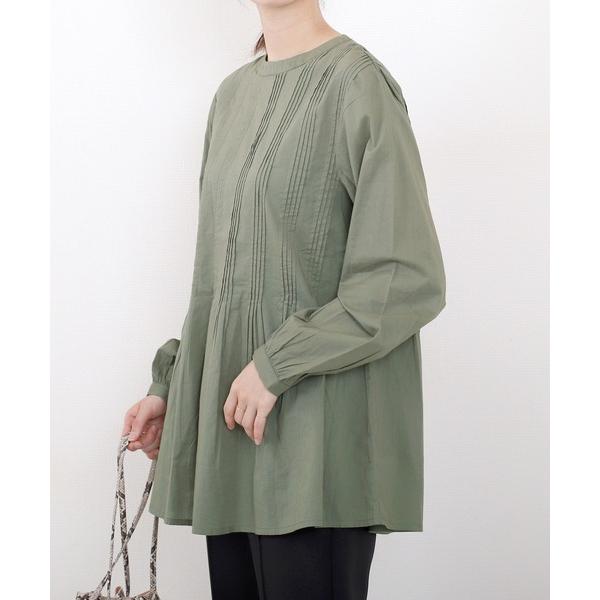 ZOZO問い合わせ番号:92908739ショップ:FUNNY COMPANY+，ファニーカンパニープラスブランド:Aletta vita，アレッタビータ商品名:キャンブリックコットンタックプリーツブラウスカテゴリ:トップス>シャツ/ブ...