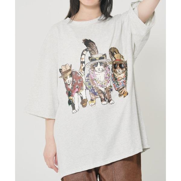 『タイムセール実施中』ZOZO問い合わせ番号:92909055ショップ:go slow caravan，ゴースローキャラバンブランド:CORISCO，コリスコ，go slow caravan，ゴースローキャラバン商品名:アニマルリゾート柄T...