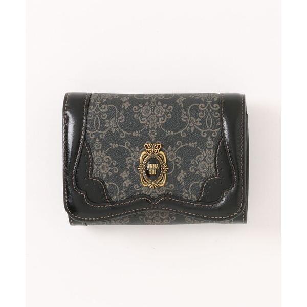 ZOZO問い合わせ番号:92940009ショップ:KUIPO，クイーポブランド:ANNA SUI，アナスイ商品名:リーブル 内Lファスナー二つ折り財布カテゴリ:財布/小物>財布ブランド品番:317881素材:ポリ塩化ビニル、牛革原産国...