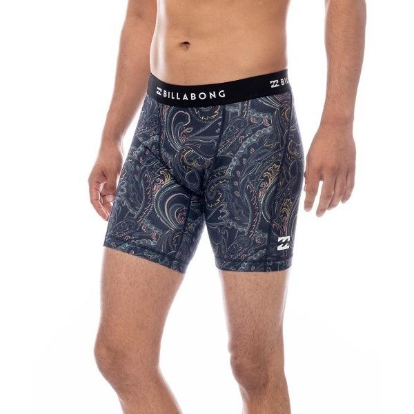 『セール実施中』ZOZO問い合わせ番号:92940886ショップ:BILLABONG，ビラボンブランド:BILLABONG，ビラボン商品名:BILLABONG メンズ AO PRINT UNDERSHORTS ラッシュレギンス 【2025年...