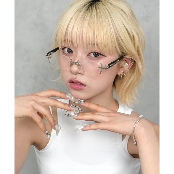 『タイムセール実施中』ZOZO問い合わせ番号:92941305ショップ:RiNc，リンクブランド:BARELY BLUE，ベアリーブルー，RiNc，リンク商品名:【 BARELY BLUE / ベアリーブルー 】 フレーム レス デザイン ...