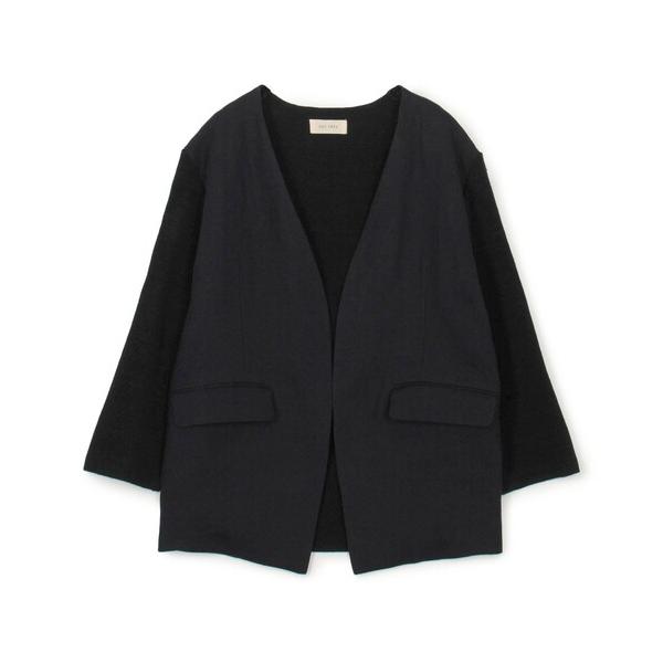 『タイムセール実施中』ZOZO問い合わせ番号:92942432ショップ:TOMORROWLAND，トゥモローランドブランド:DES PRES，デ・プレ，TOMORROWLAND，トゥモローランド商品名:ファブリックコンビ Vカラージャケット...