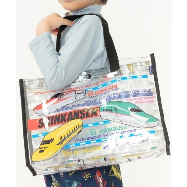 ※このアイテムは返品・交換対象外商品です。ZOZO問い合わせ番号:92943076ショップ:こどもの森e-shop，コドモノモリイーショップブランド:Kids Foret，キッズフォーレ商品名:JR新幹線電車プリントプールバッグカテゴリ:水...
