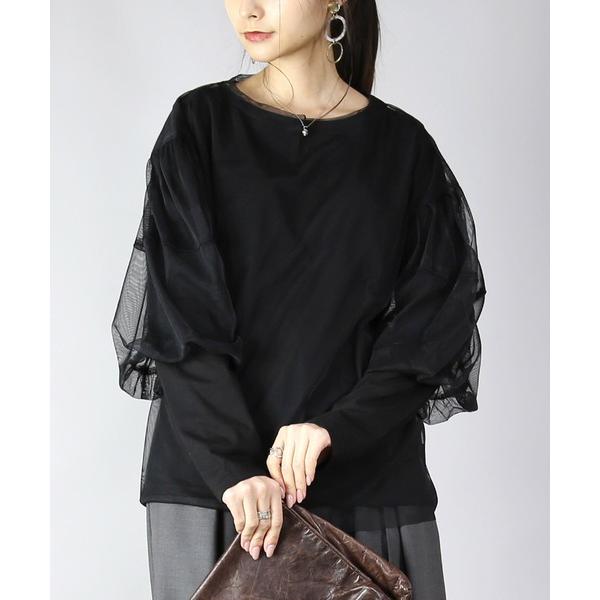 ZOZO問い合わせ番号:92943394ショップ:and it_，アンドイットブランド:and it_，アンドイット商品名:インナーsetチュールバルーンスリーブプルオーバーカテゴリ:トップス>アンサンブルブランド品番:n103d74...