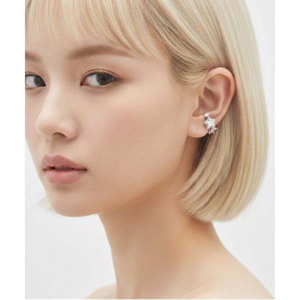 『タイムセール実施中』ZOZO問い合わせ番号:92944118ショップ:HIKA，ヒカブランド:rae，レイ商品名:【rae】スターモチーフビジューイヤーカフカテゴリ:アクセサリー>イヤーカフブランド品番:rae-121カラー:シルバ...