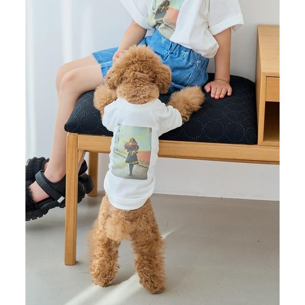 『セール実施中』※このアイテムは返品・交換対象外商品です。ZOZO問い合わせ番号:92974837ショップ:ROPE' PICNIC，ロぺピクニックブランド:ROPE' PICNIC，ロペピクニック商品名:【DOG】RENUフォト＆ロゴTシ...