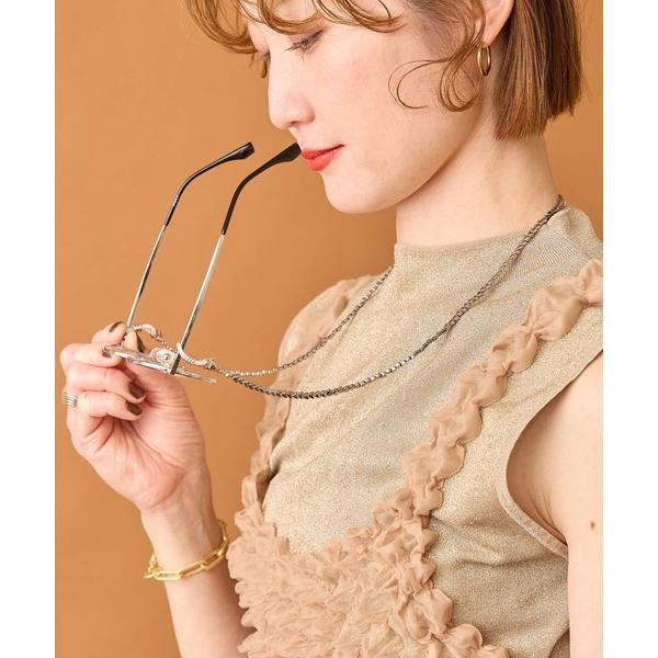 ZOZO問い合わせ番号:92977144ショップ:HASHIBAMI / N+Ecology，ハシバミ/ネコロジーブランド:HASHIBAMI，ハシバミ商品名:【HASHIBAMI】天然石 ハート型4mm グラスチェーンカテゴリ:ファッショ...