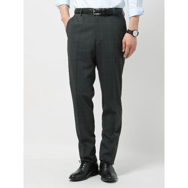 ZOZO問い合わせ番号:92978515ショップ:SUIT SQUARE，スーツスクエアブランド:SUIT SQUARE，スーツスクエア商品名:涼しい最高パンツ テーパードパンツ ウォッシャブル NON IRON チェック RS07カテゴリ...