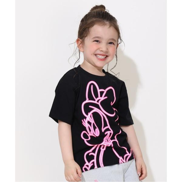 ZOZO問い合わせ番号:93013094ショップ:BABYDOLL，ベビードールブランド:Disney，ディズニー商品名:【綿100％】 親子お揃い ディズニー ネオンキャラクターTシャツ 0322Kカテゴリ:トップス>Tシャツ/カッ...