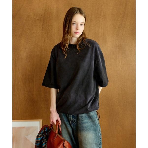 ZOZO問い合わせ番号:93013372ショップ:epnok，エプノックブランド:WETTEMPT，ウィテンプト商品名:GARMENT DYED SPRAY DRAWCORD TEE /ガーメントダイスプレードローコードTカテゴリ:トップス...