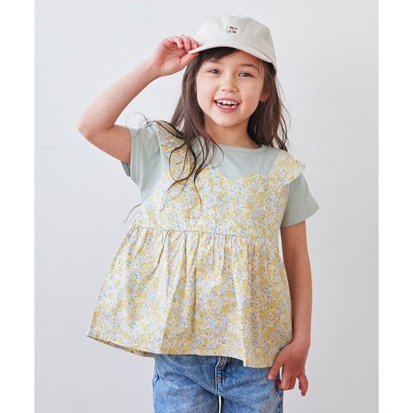 『タイムセール実施中』ZOZO問い合わせ番号:93021819ショップ:ever closet，エバークローゼットブランド:ever closet，エバークローゼット商品名:ドッキングTシャツカテゴリ:トップス>Tシャツ/カットソーブ...