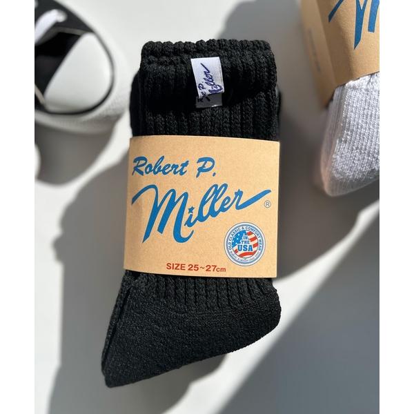 『タイムセール実施中』※このアイテムは返品・交換対象外商品です。ZOZO問い合わせ番号:93044990ショップ:IO，イオブランド:MILLER，ミラー，IO（イオ），イオ商品名:Robert P. Miller / 綿混ジャスト丈ソック...