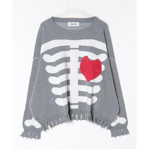 『セール実施中』ZOZO問い合わせ番号:93045205ショップ:PR01.，ピーアールワンブランド:DISCOVERED，ディスカバード，CANNABIS，カンナビス商品名:DISCOVERED BONE KNITカテゴリ:トップス&gt...