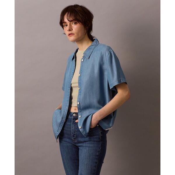 『セール実施中』ZOZO問い合わせ番号:93045514ショップ:Calvin Klein，カルバンクラインブランド:Calvin Klein，カルバン・クライン商品名:テンセル デニムシャツカテゴリ:トップス>シャツ/ブラウスブラン...