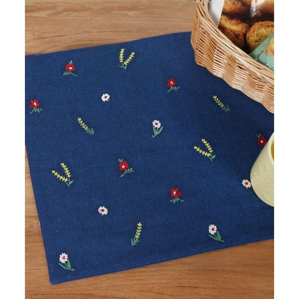 『セール実施中』ZOZO問い合わせ番号:93045825ショップ:studio CLIP，スタディオクリップブランド:studio CLIP，スタディオクリップ商品名:花総柄刺しゅうランチョンマットカテゴリ:食器/キッチン>ランチョン...