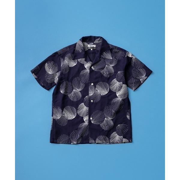 ZOZO問い合わせ番号:93046046ショップ:BEAMS GOLF，ビームスゴルフブランド:SUN SURF，サンサーフ，BEAMS GOLF，ビームスゴルフ商品名:【別注】SUN SURF DUKE'S SHELL アロハ ゴルフシャ...