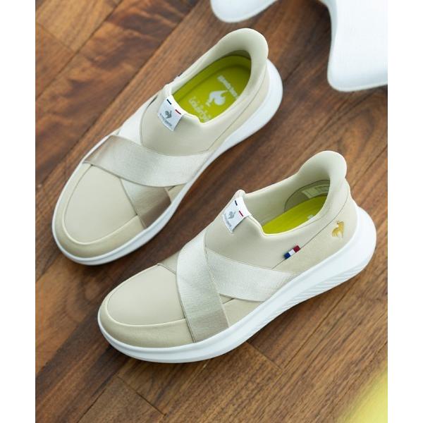 『セール実施中』ZOZO問い合わせ番号:93046632ショップ:le coq sportif，ルコックスポルティフブランド:le coq sportif，ルコックスポルティフ商品名:LCS マルヌ ダブルベルトスリッポン SI(さっと履け...