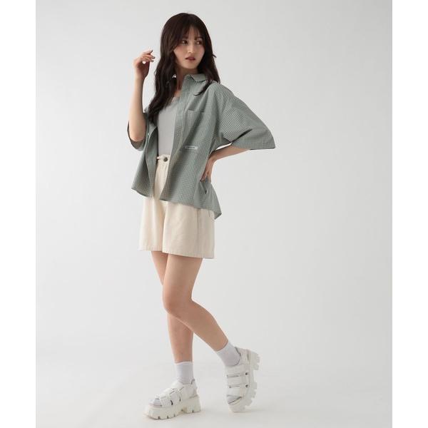 『タイムセール実施中』ZOZO問い合わせ番号:93046908ショップ:GLOBAL WORK，グローバルワークブランド:GLOBAL WORK，グローバルワーク商品名:BIGポケットシャツ半袖/AND YUA ANY/321115カテゴリ...