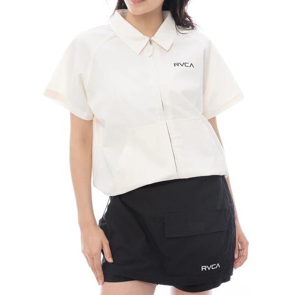『セール実施中』ZOZO問い合わせ番号:93047018ショップ:BOARDRIDERS，ボードライダーズブランド:RVCA，ルーカ商品名:RVCA レディース MINI RVCA UTILITY SS SHIRTS 半袖シャツ 【2025...