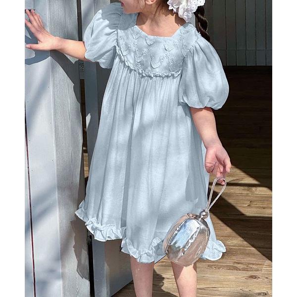 『タイムセール実施中』ZOZO問い合わせ番号:93048129ショップ:aimoha，アイモハブランド:aimoha，アイモハ商品名:【aimoha-KIDS-】シフォンワンピース (SS)カテゴリ:ワンピース/ドレス>ワンピースブラ...