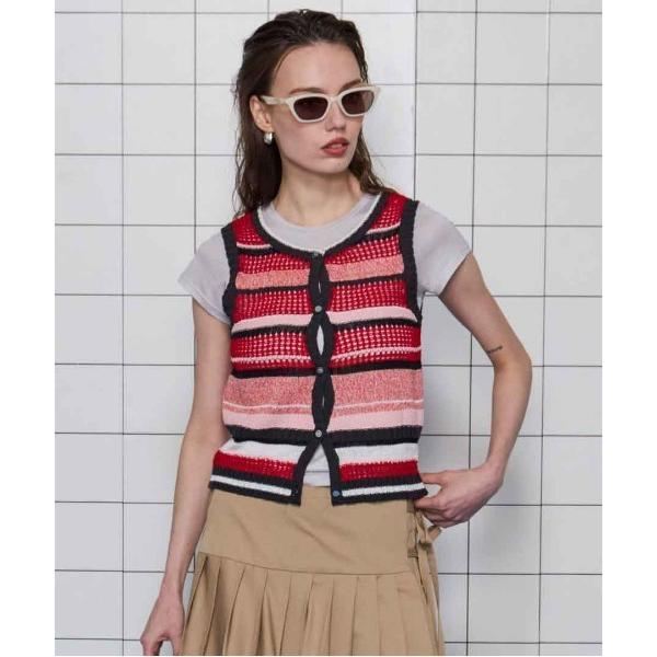 ZOZO問い合わせ番号:93048185ショップ:MAISON SPECIAL，メゾン スペシャルブランド:MAISON SPECIAL，メゾンスペシャル商品名:2way Multi Border Tank Top/2WAYマルチボーダータ...