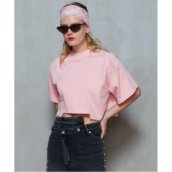 ZOZO問い合わせ番号:93048207ショップ:MAISON SPECIAL，メゾン スペシャルブランド:MAISON SPECIAL，メゾンスペシャル商品名:Docking Crash Short T-shirt/ドッキングクラッシュシ...