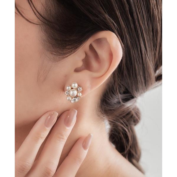 『タイムセール実施中』ZOZO問い合わせ番号:93048881ショップ:FRP，エフアールピーブランド:dee doo dah，ディドゥダ，Sakka，サッカ商品名:＜痛くないシリーズ＞【deedoodah】パールデザイン　スプリングイヤリ...