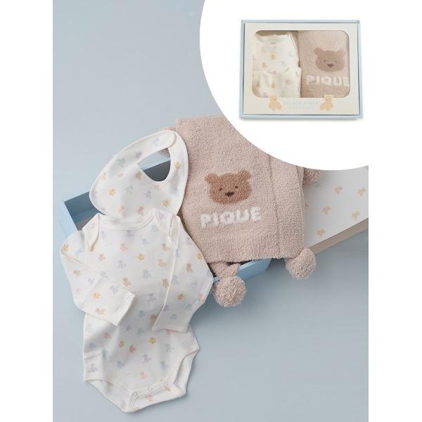 ※このアイテムは返品・交換対象外商品です。ZOZO問い合わせ番号:93048984ショップ:gelato pique，ジェラート　ピケブランド:gelato pique，ジェラートピケ商品名:【ラッピング済み】【BABY】ベアブランケット＆...