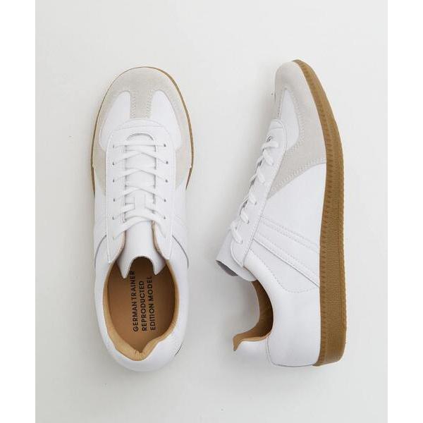 ZOZO問い合わせ番号:93050036ショップ:MEN'S MELROSE，メンズ メルローズブランド:MEN'S MELROSE，メンズメルローズ商品名:42500 GERMAN TRAINER / ジャーマントレーナー | レザースニ...