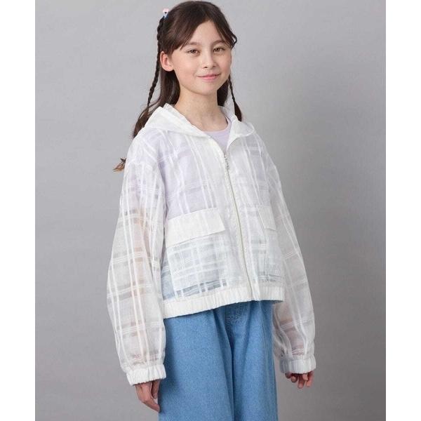 『タイムセール実施中』ZOZO問い合わせ番号:93080633ショップ:a.v.v，アー・ヴェ・ヴェブランド:a.v.v，アーヴェヴェ商品名:[140-150]シアーチェックブルゾンカテゴリ:ジャケット/アウター>ブルゾンブランド品番...